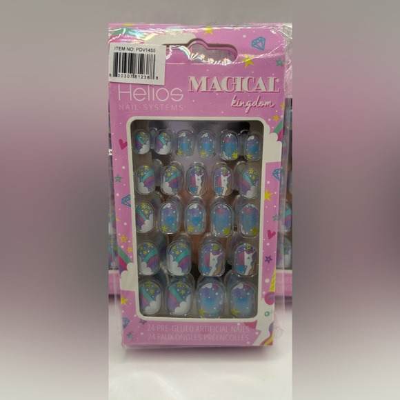 Helios | Makeup | Helios Magical Kingdom Press On Nails For Kids 2 Sets ...